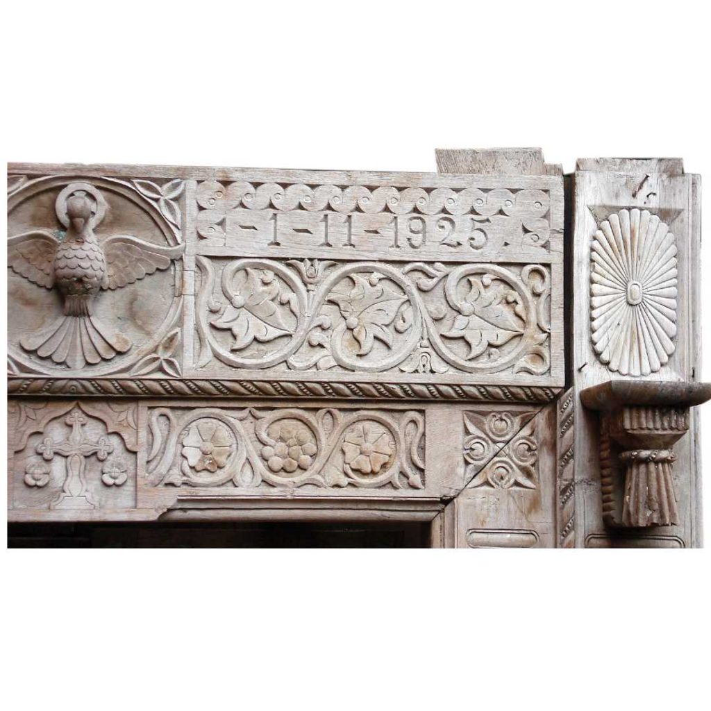 #ARDO02 Magnificent Goan Door - The Antique Hut